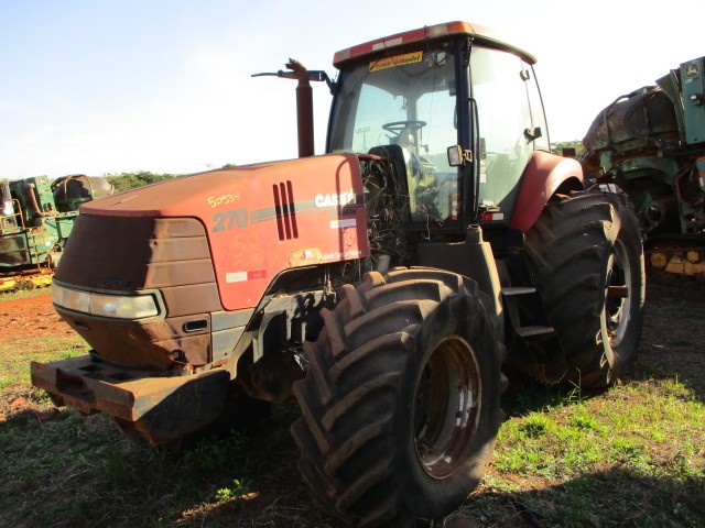 Leilão Online - TRATOR CASE MX 270 MAGNUM 4X4, ANO 2010, FR50934 , U