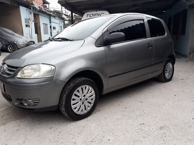 Leilão Online - VW FOX 1.0; 2006/2007; CINZA; ALC./GASOL. - FUNCIONAN