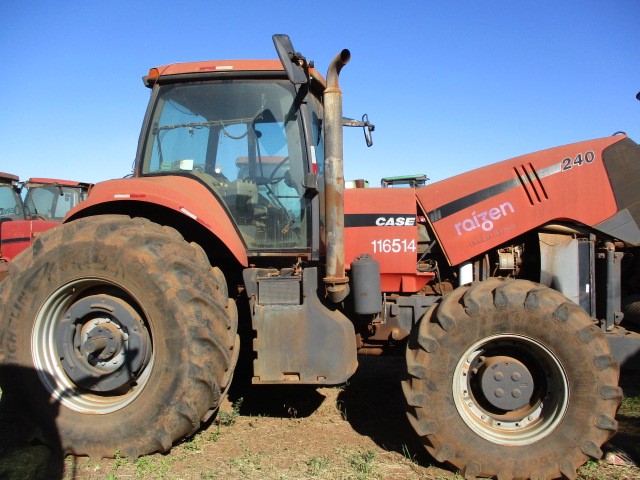 Leilão Online - TRATOR CASE MX 240 MAGNUM 4X4, ANO 2010, FR116514, S