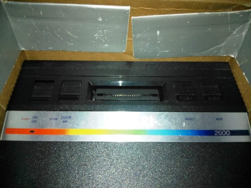 Leilão Online | Videogame Atari 3600 Junior - funcionando