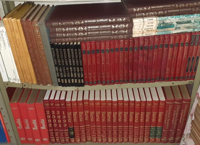 Leilão Online - Coleção lote de livros de biblioteca