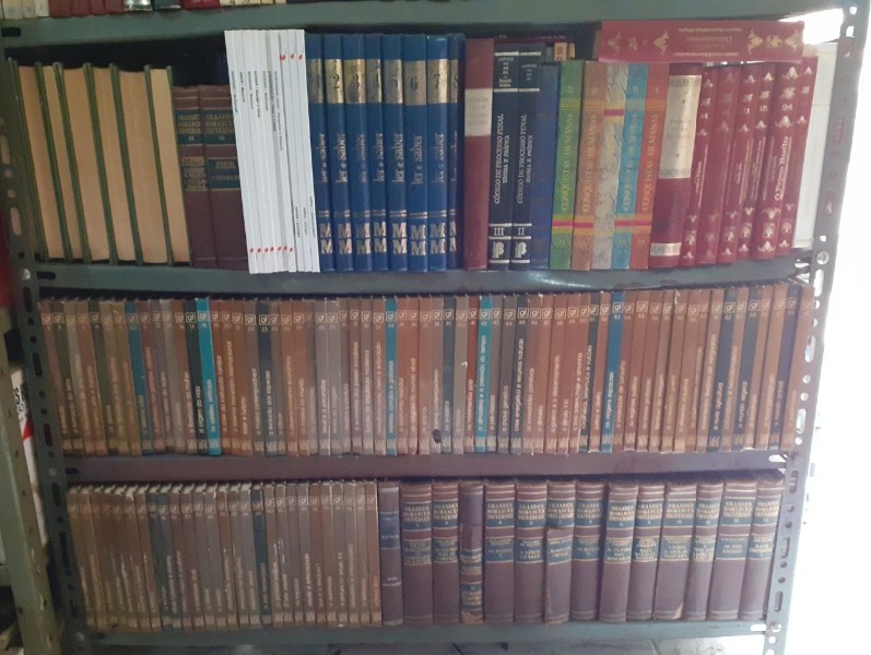 Leilão Online - Coleção lote de livros de biblioteca