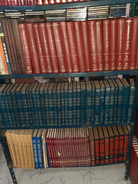 Leilão Online - Coleção lote de livros de biblioteca