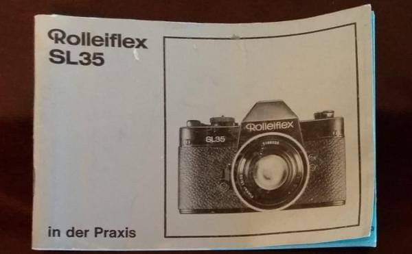 Leilão Online | maquina ROLLEIFLEX SL35 com lente objetiva case ori