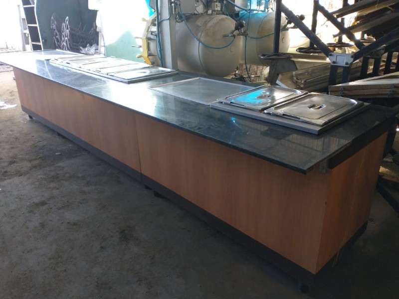 Leilão Online | Buffet balcão - pista quente e fria