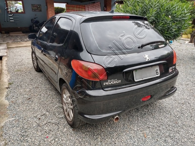 Leilão Online - Peugeot 206 Allure FX. Ano 2008.