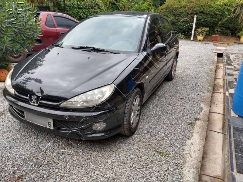 Leilão Online - Peugeot 206 Allure FX. Ano 2008.
