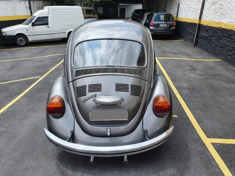 Leilão Online - veja o vídeo!! VW; FUSCA 1300; 1984/1984; CINZA; GAS