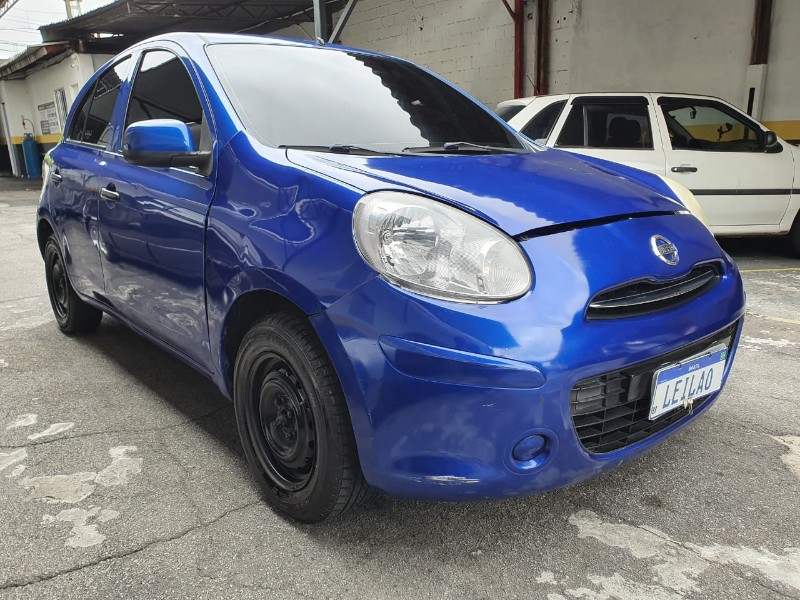 Leilão Online - veja o vídeo!! I/NISSAN; MARCH 16S FLEX; 2012/2013;