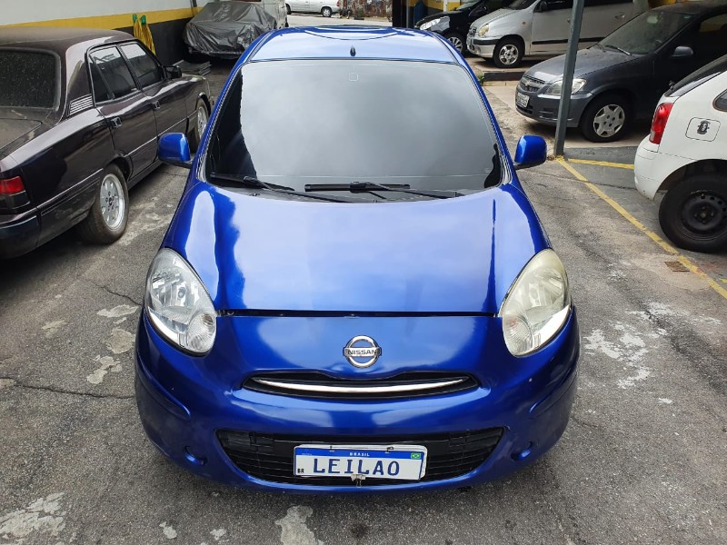 Leilão Online - veja o vídeo!! I/NISSAN; MARCH 16S FLEX; 2012/2013;