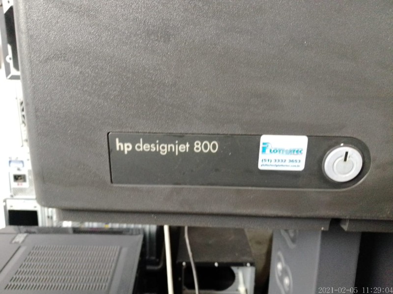 Leilão Online - Plotter HP design jet 800