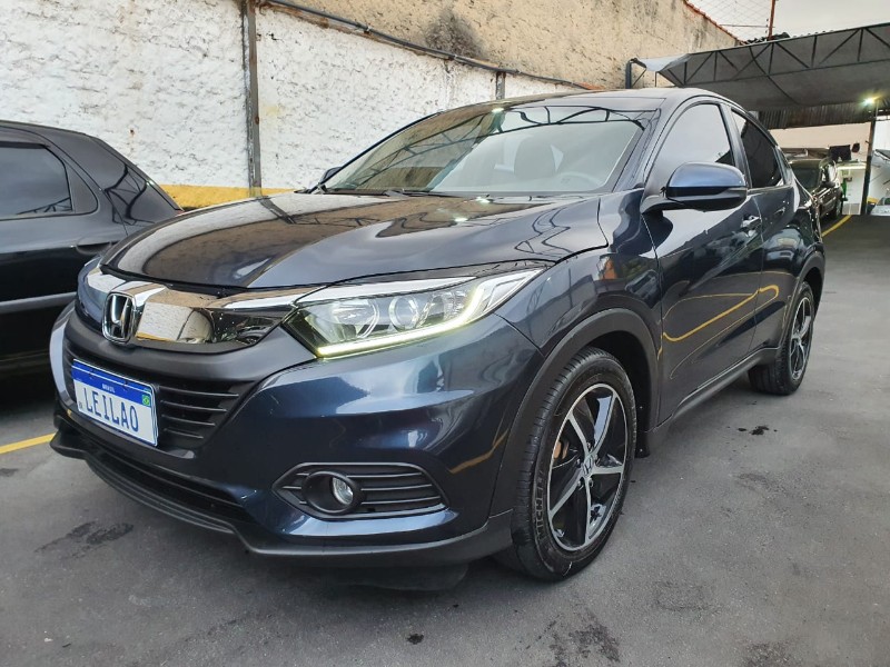 Leilão Online - veja o vídeo!! HONDA; HR-V LX CVT; 2019/2019; AZUL;