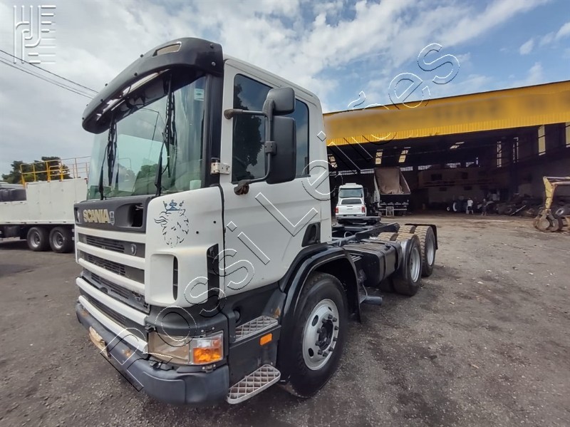 Leilão Online - [ VÍDEO ] Caminhão Scania. Mod. P124 CA 400. 6x4. A