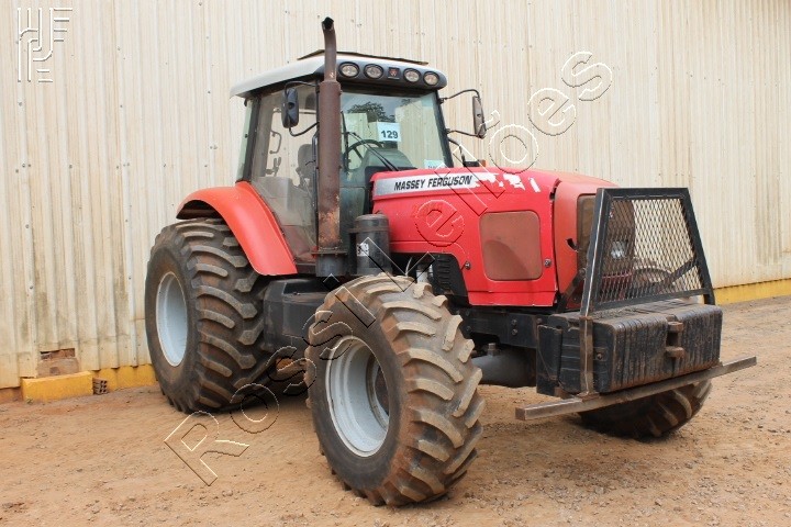 Leilão Online - Trator MF 6360 4x4 - Ano 2007 - C/ Cabine S /Pat S