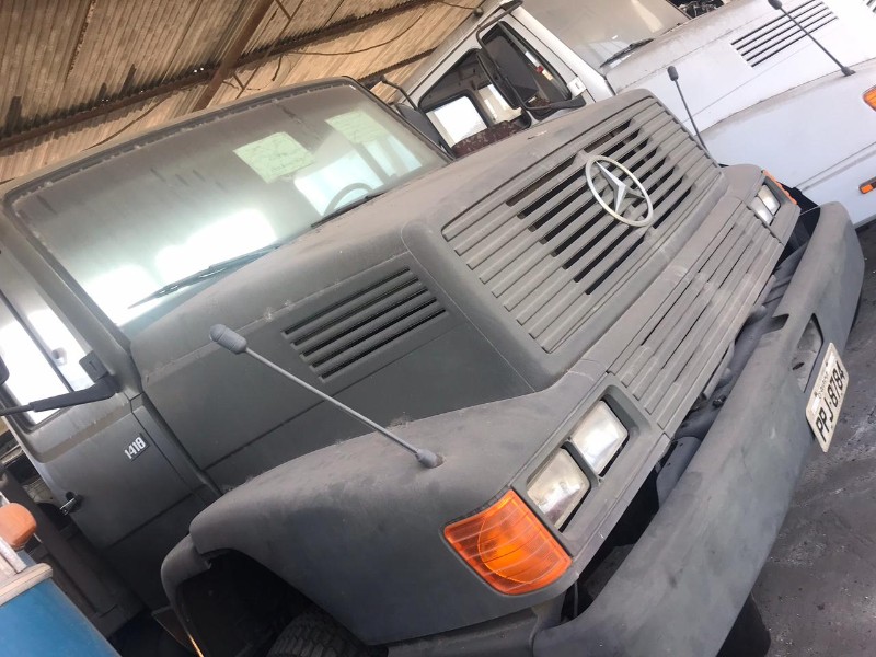 Leilão Online - Caminhão MB 14/18 4x4 - 1996