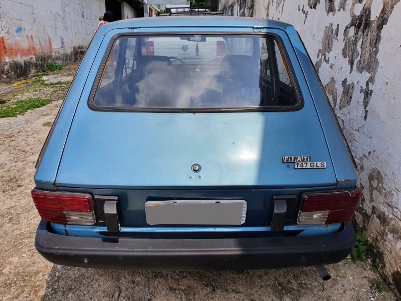 Leilão Online - FIAT; 147 GLS; 1980; AZUL; GASOLINA - FUNCIONANDO