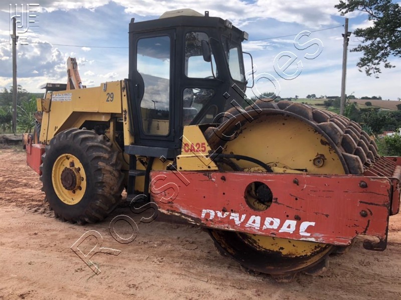 Leilão Online - [ VÍDEO ] ROLO COMPACTADOR DYNAPAC. MOD. CA25PD (TRA