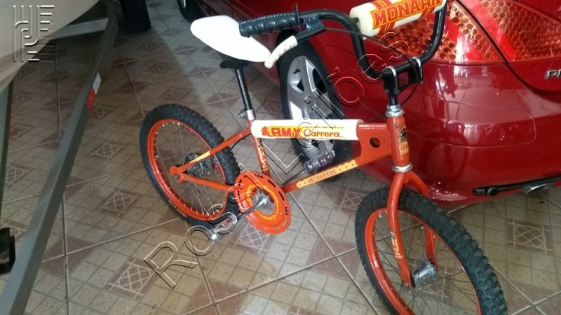 Leilão Online - Monark BMX Pantera Carrera de 1982, Aro 20, freio a