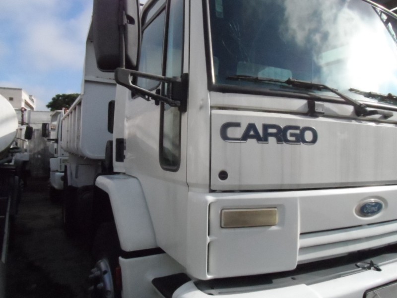 Leilão Online - CAMINHÃO FORD CARGO 1717 E BASCULANTE; 2007/2007; BR