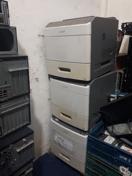 Leilão Online | Impressora Lexmark T652 (3 unid.)