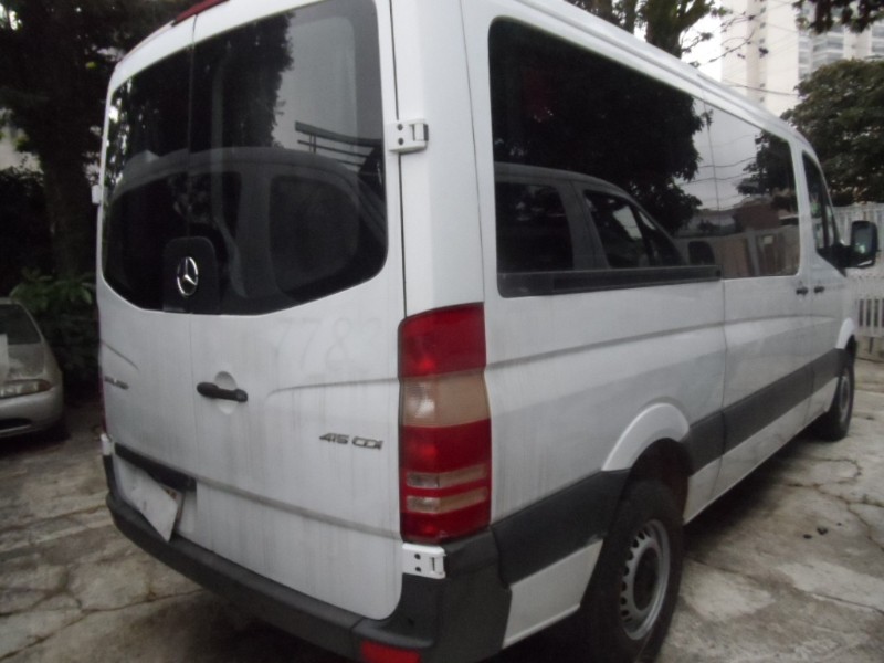 Leilão Online - I/M. BENZ 415 CDI SPRINTER M; 2016/2017; BRANCA; DIES
