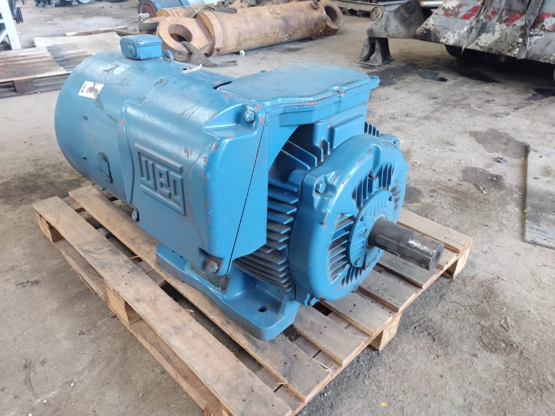 Leilão Online - MOTOR ELÉTRICO WEG W22 PLUS 75HP 6 POLOS 1100 RPM 44