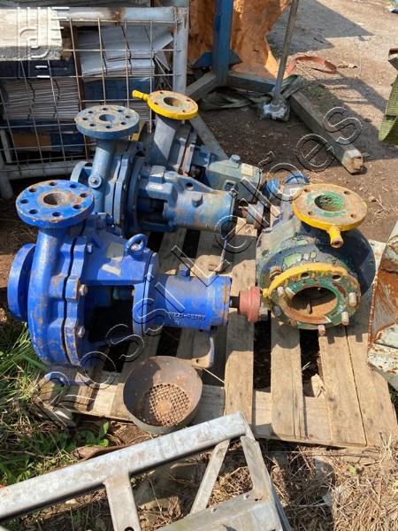 Leilão Online - 04 bombas sem.motor centrifugas