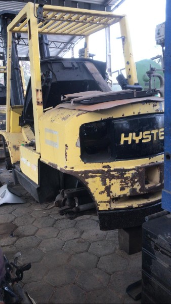 Leilão Online - Empilhadeira Hyster XM 80 - 4 Ton. - Motor Wortek an
