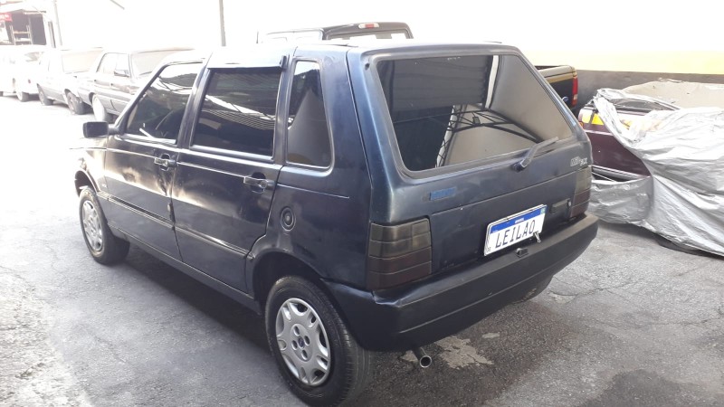 Leilão Online | FIAT/UNO ELECTRONIC; 1994/1995; AZUL; GASOLINA - FUNC