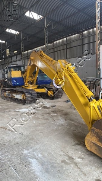 Leilão Online - [ VÍDEO ] Escavadeira Komatsu PC 150 SE. Equipamento