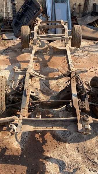 Leilão Online - Sucata de Chassi GM Chevrolet D20. Ano 1982. Sem dire