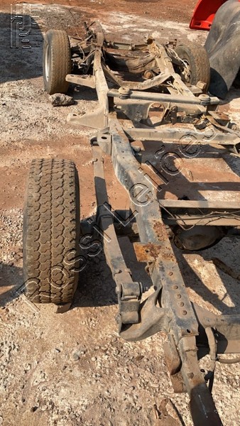 Leilão Online - Sucata de Chassi GM Chevrolet D20. Ano 1982. Sem dire