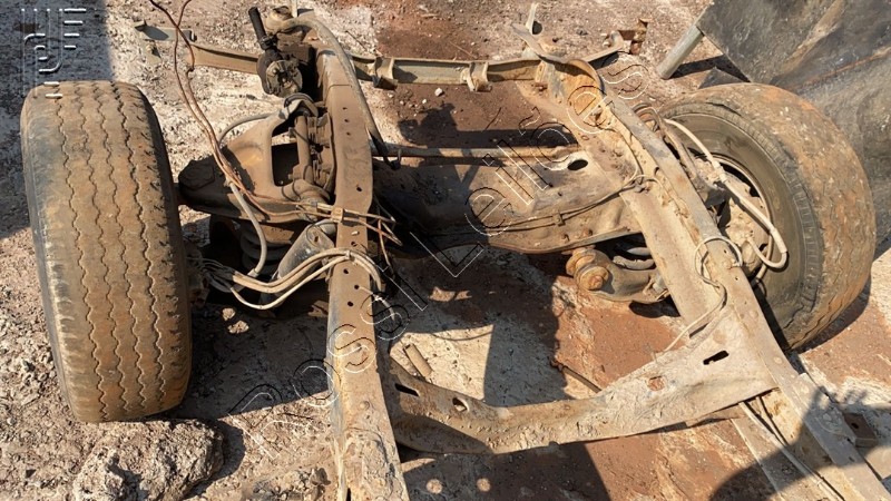 Leilão Online - Sucata de Chassi GM Chevrolet D20. Ano 1982. Sem dire