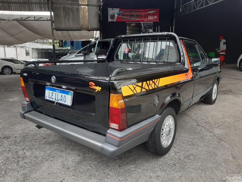 Leilão Online - VW/SAVEIRO SUNSET 1.8; 1993/1994; PRETA; ALCOOL - FUN