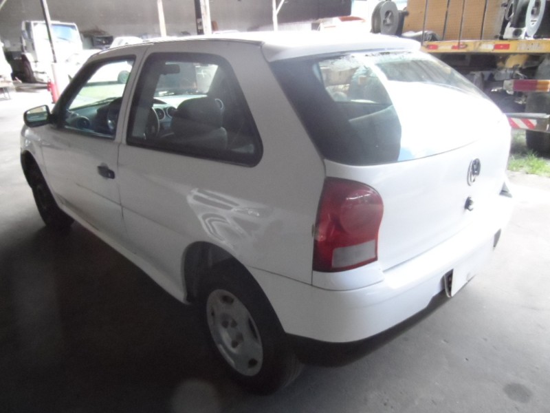 Leilão Online - VW/GOL 1.0 GIV; 2009/2010; BRANCO; ALCO./GASOL. - FUN
