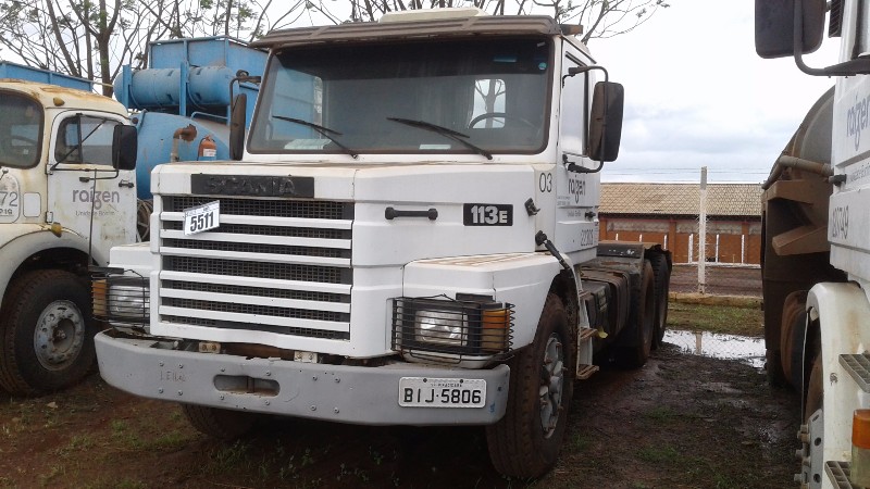 Leilão Online - CAMINHÃO SCANIA R 113 6x4 360, ANO/MOD 1992/93, PLA