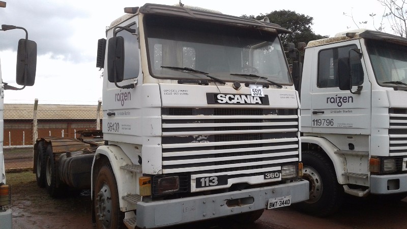 Leilão Online | CAMINHÃO SCANIA R 113 6x4 360, ANO/MOD 1994, PLACA