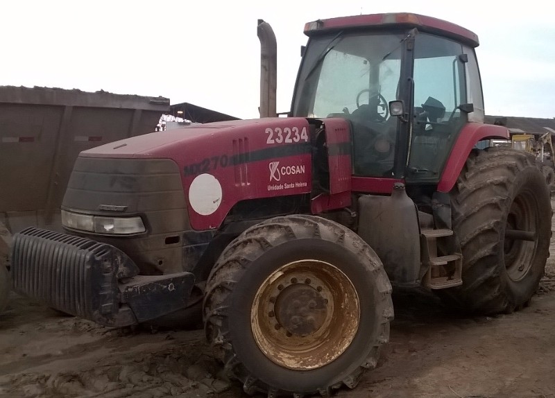 Leilão Online - CASE MX 270 MAGNUM 4X4, ANO 2006, SÉRIE Z6CF13865, F