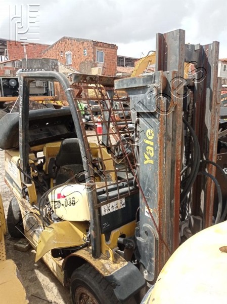 Leilão Online - Empilhadeira diesel, Yale, GP090VX, ano 2010, códig