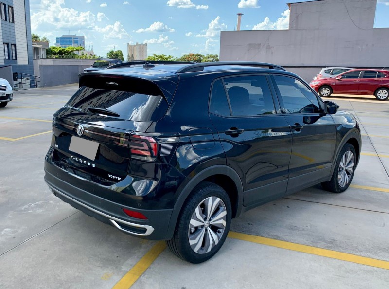 Leilão Online - VW/T CROSS CL TSI AD; 2020/2020; PRETA; ALCO./GASOL.