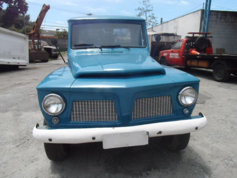 Leilão Online - RURAL FORD F75; 1976/1976; AZUL; GASOLINA - FUNCIONAN