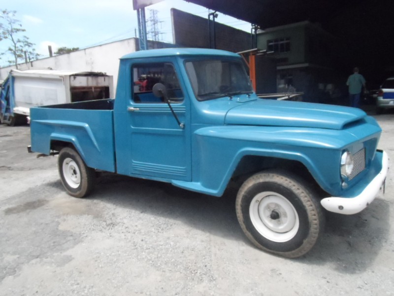 Leilão Online - RURAL FORD F75; 1976/1976; AZUL; GASOLINA - FUNCIONAN