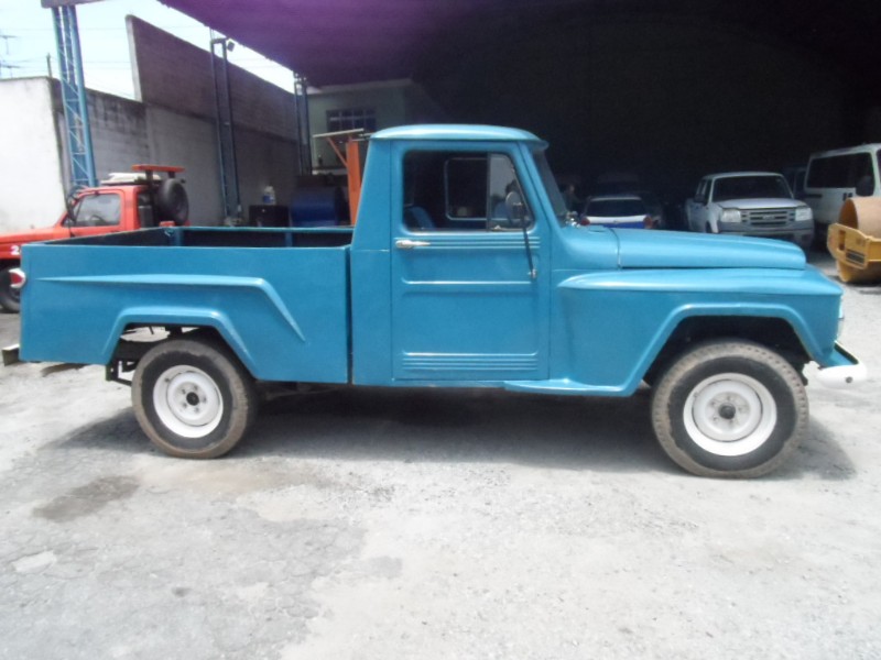 Leilão Online - RURAL FORD F75; 1976/1976; AZUL; GASOLINA - FUNCIONAN