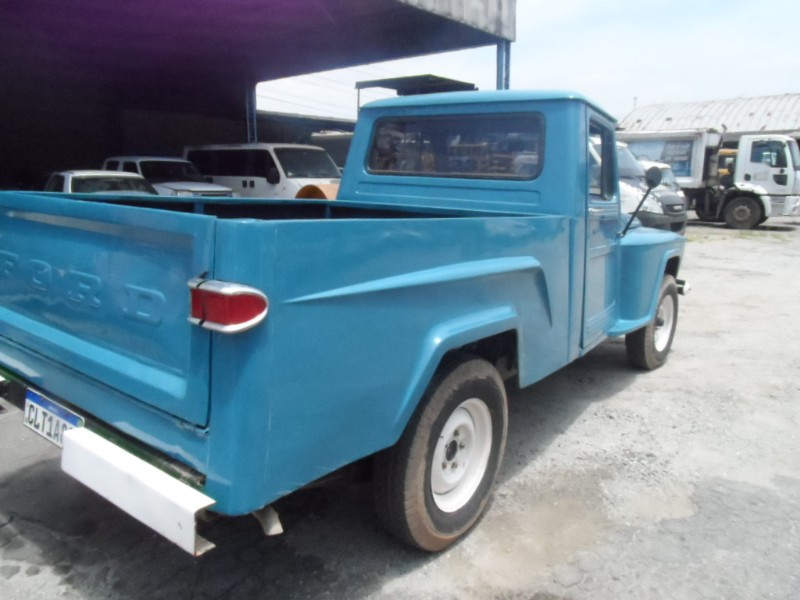 Leilão Online - RURAL FORD F75; 1976/1976; AZUL; GASOLINA - FUNCIONAN
