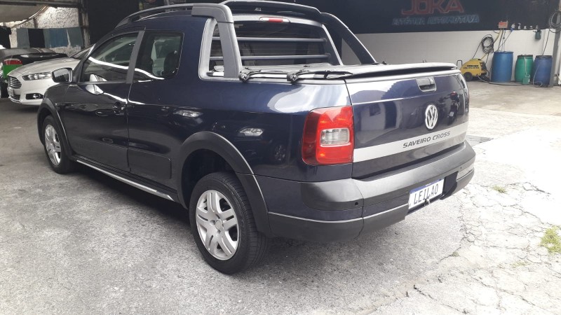 Leilão Online - VW/SAVEIRO CD CROSS MA; 2014/2015; AZUL; ALCO./GASOL