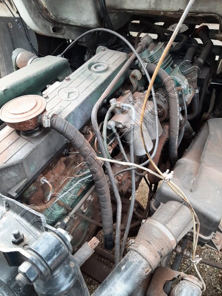 Leilão Online - MERCEDES BENS 1414 ANO 1992 6X2, motor 1418, cabine