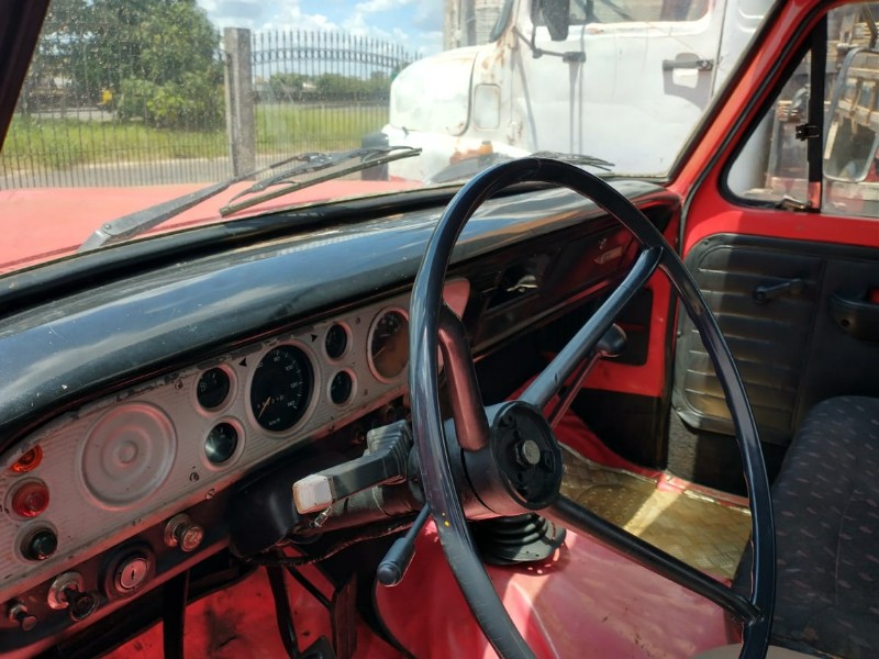 Leilão Online - FORD/F2000; 1980/1981; VERMELHA; DIESEL; MOTOR MWM 22