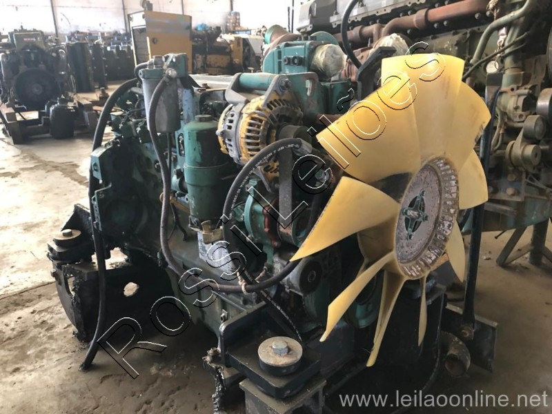 Leilão Online - [ VÍDEO ] Motor Volvo D6E Tier III