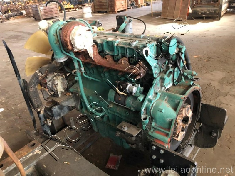 Leilão Online - [ VÍDEO ] Motor Volvo D6E Tier III