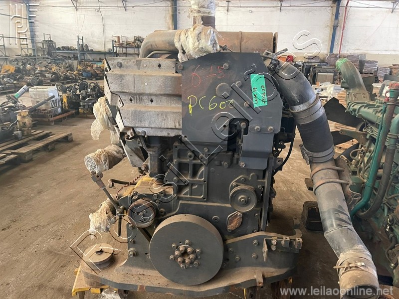 Leilão Online - MOTOR KOMATSU SAA6D140E-5 TIER III PC600 430HP